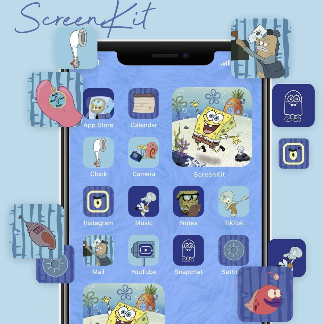 Cute and Aesthetic Homescreen Ideas - Screen Kit™