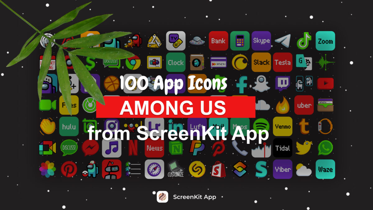 Among Us Aesthetic iPhone Themes & App Icons - Screen Kit™