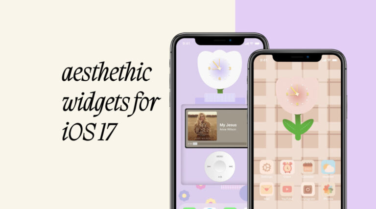 Ideal homescreen designs for iOS17 - Screen Kit™